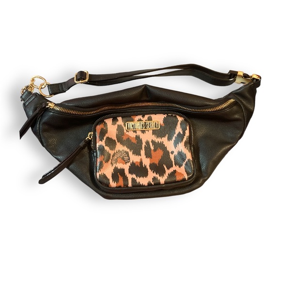 Victoria's Secret | Bags | Euc Victorias Secret Leopard Mix Faux ...